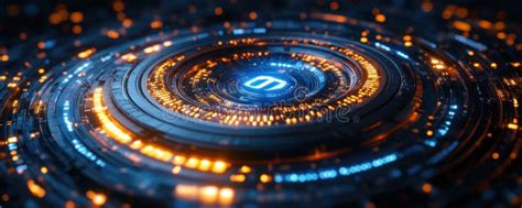 Cybersecurity Abstract A Mesmerizing 3d Grid Of Floating Binary Numbers