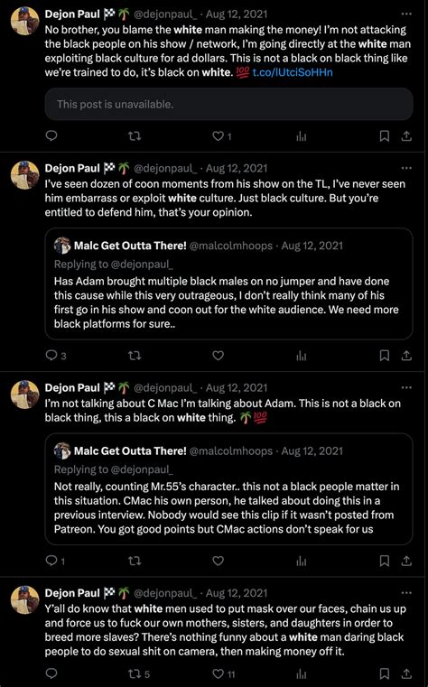 Looks Like Dejon Felt The Same Way About Dude22 The Same Way Many