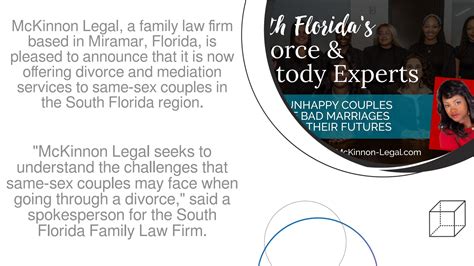 Mckinnon Legal Miami Dade Same Sex Divorce And Mediation Asset Division