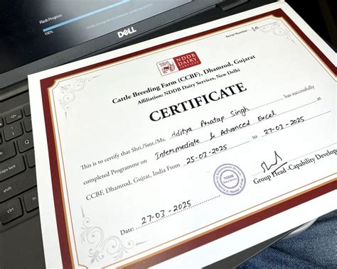 I Am Thrilled To Share That I Have Successfully Completed My