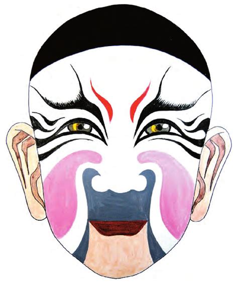 烽火台之周幽王 秦腔脸谱