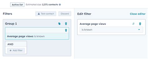 Hubspot Contact Segmentation