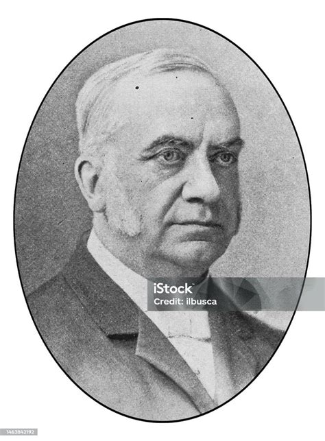 Portrait Of Notable New Yorkers Henry Martyn Baird Stock Illustration