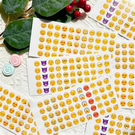 Emoji Stickers Etsy