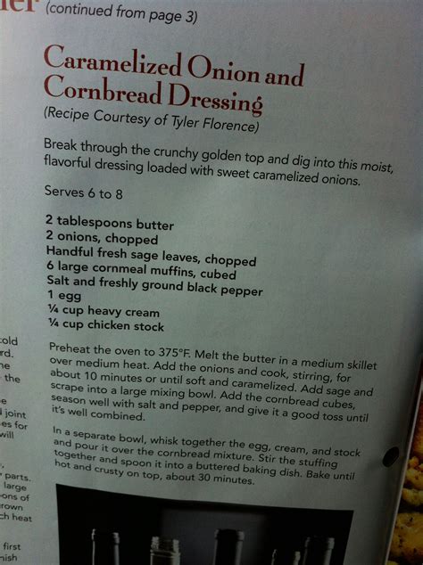 Tyler Florence Cornbread Stuffing Tyler Florence Tyler Florence