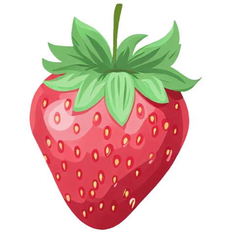 Strawberry Icon Illustration Fruit Iconpack Icon Archive