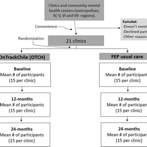 Flow Diagram Of The Cluster Rct Download Scientific Diagram