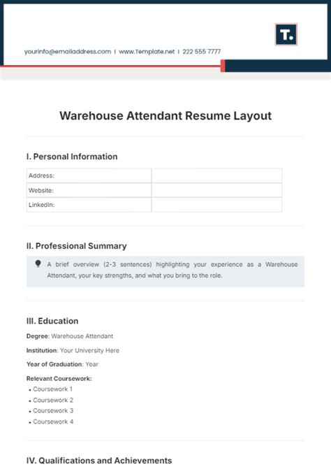 Free Warehouse Templates To Edit Online