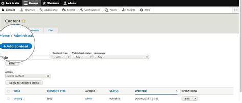 Create Drupal Articles And Pages Siteground Tutorials