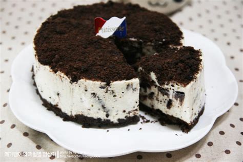 오레오 치즈 케이크