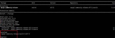 mysql linux安装教程 mysql community release el7 5 noarch rpm csdn博客