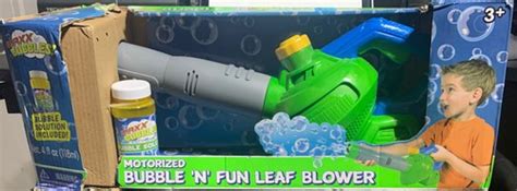 Bubble Toy Leaf Blower