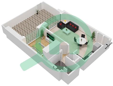 Floor Plans For Typeunit B Bl6 G06 1 Bedroom Apartments In Jomana 6