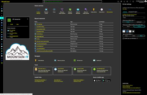 BASIC 5 Tips For Your Azure Portal MOUNTAIN IT Eric Berg