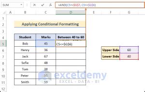 How To Check If A Value Is Between Two Numbers In Excel