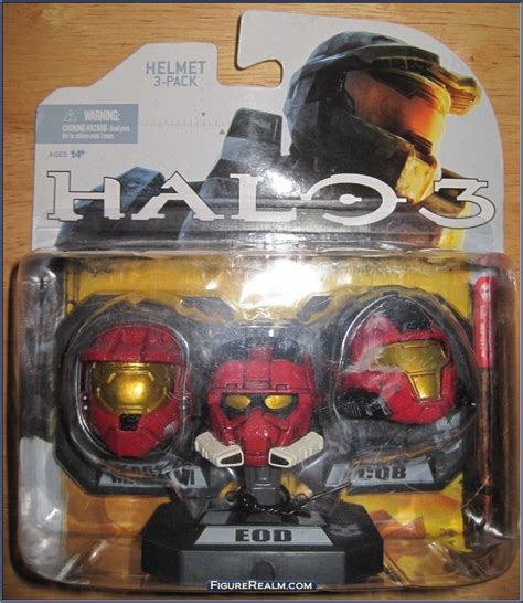 Mark Vi Red Eod Red Cqb Red Halo 3 Helmets Series 1