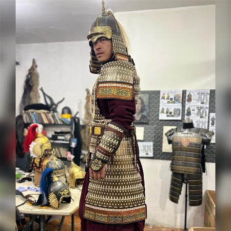 Mongolian Armor Helmet And Weapons Монгол хуяг дуулга зэр зэвсэг