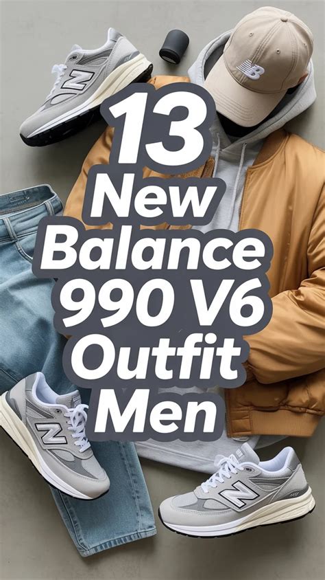 👟 13 New Balance 990 V6 Outfit Men