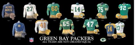 Green Bay Packers Uniforms