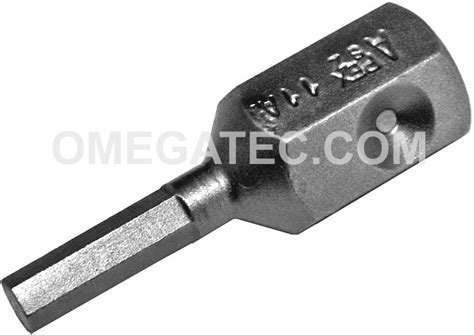 SZ A Apex Brand Socket Head Bit Hex Drive Insert Only