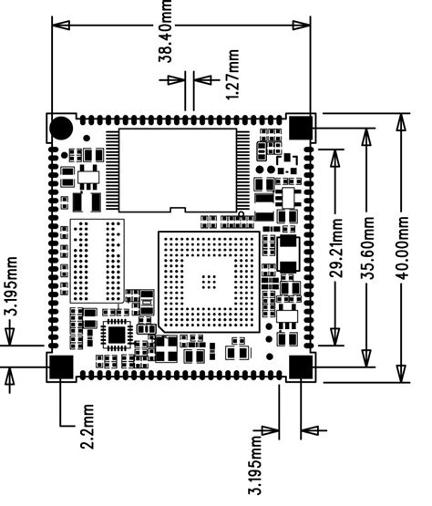 CORE 9G25 Low Cost Linux Embedded SMD Module CPU Modules CoreWind Technology