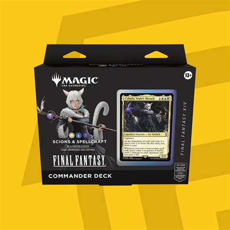 Magic The Gathering Final Fantasy Commander Deck Set Of 4 Pack