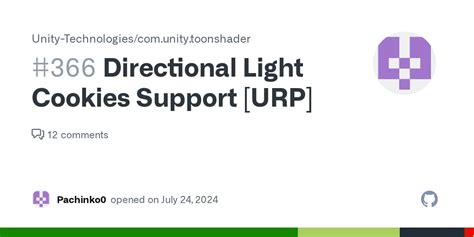 Directional Light Cookies Support [urp] · Issue 366 · Unity Technologies Com Unity Toonshader