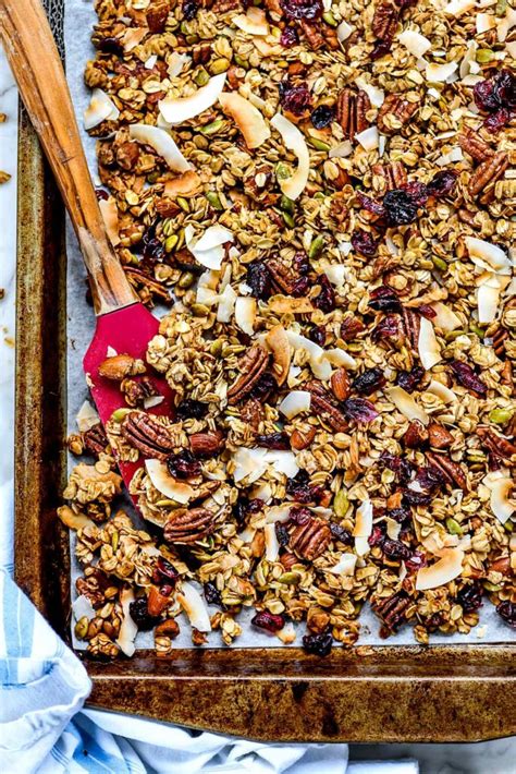 Best Ever Healthy Granola Recipe
