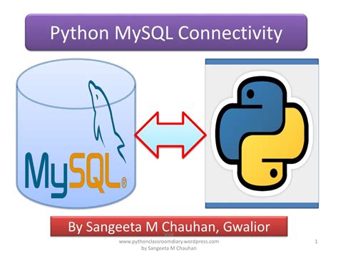 Ppt Python Mysql Connectivity Powerpoint Presentation Free Download Id9246461