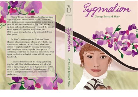 Pygmalion Book Cover On Behance