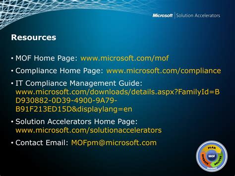 Ppt Microsoft Operations Framework Mof 4 0 Powerpoint Presentation Id 6889295