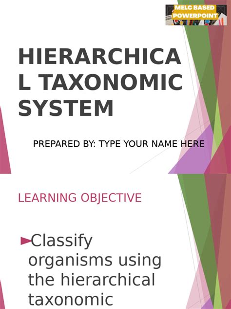G8 Science Q4 Week 4 Hierarchical Taxonomic System Pdf Plants