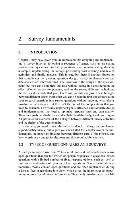 Pdf Survey Fundamentals