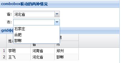 extjs4 1中combobox的联动 myt 博客园