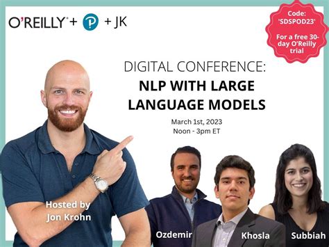 Machinelearning Ai Gpt3 Largelanguagemodels Nlp Python Jon Krohn