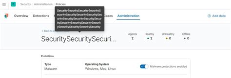 Security Solution Long Text Name For Policy Is Not Truncated Under The Administration Tab