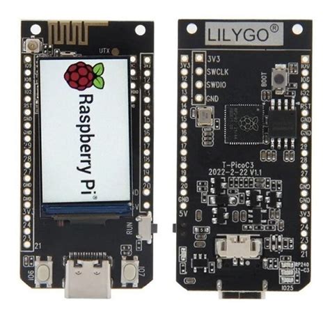 Ttgo T Picoc3 Esp32 C3 Risc V Rp2040 Display 114 Wifi Bt