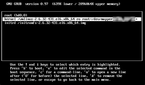 Resetting Root Password In Single User Mode Red Branch