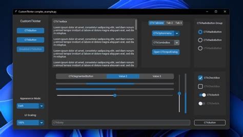 Introdução ao CustomTkinter Usando Py
