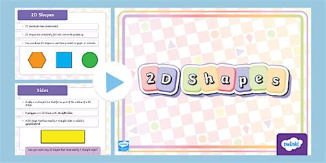 2d Shape Properties Powerpoint Twinkl Ks1 Twinkl