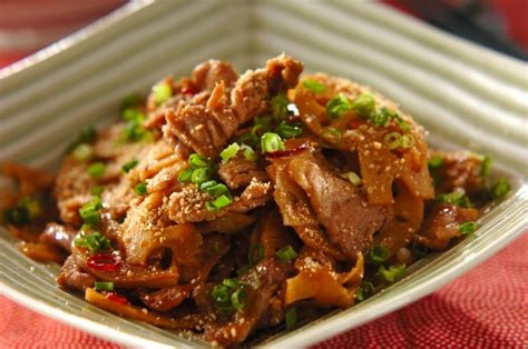 豚肉とレンコンの炒めもの 和食炒めもの 20181026公開のレシピです。 料理 レシピ 料理 豚肉