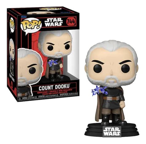 Funko Pop Count Doku 744 Star Wars Sith Dark Side Envío gratis