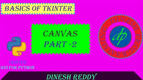 How To Create Oval And Polygon Using Python Canvas Part 2 Dinesh Programming By Dinesh