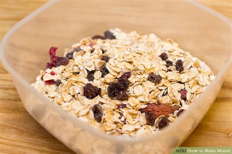 5 Ways to Make Muesli - wikiHow