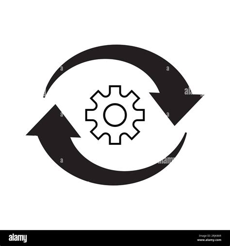 Arrow Refresh Update Icon Vector Illustration Flat Design Stock Vector Image Art Alamy