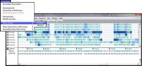 Multiple Sequence Alignment Dna Sequencing Software Sequencher From Gene Codes Corporation