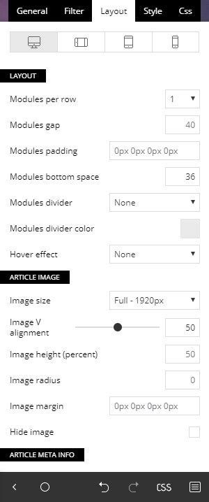 Tagdiv Composer Flex Block Elements