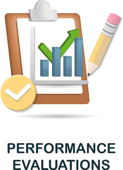 Performance Evaluations Icon 3d Illustration From Corporate