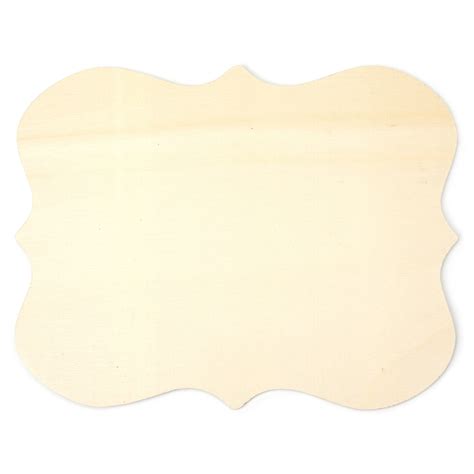 Cousindiy Unfinished Wood Shape Scroll Edge Rectangle Michaels Cousindiy Unfinished Wood Shape Scroll Edge Rectangle Michaels