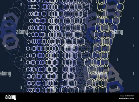 Conceptual Background Hexagon Pattern For Design Vector Illustration Graphic Stock Vector Image